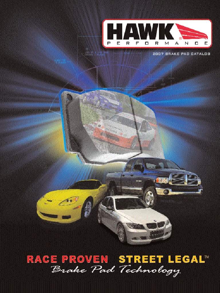 Catalogo de Frenos Hawk | PDF | Private Transport | Sports Car Manufacturers