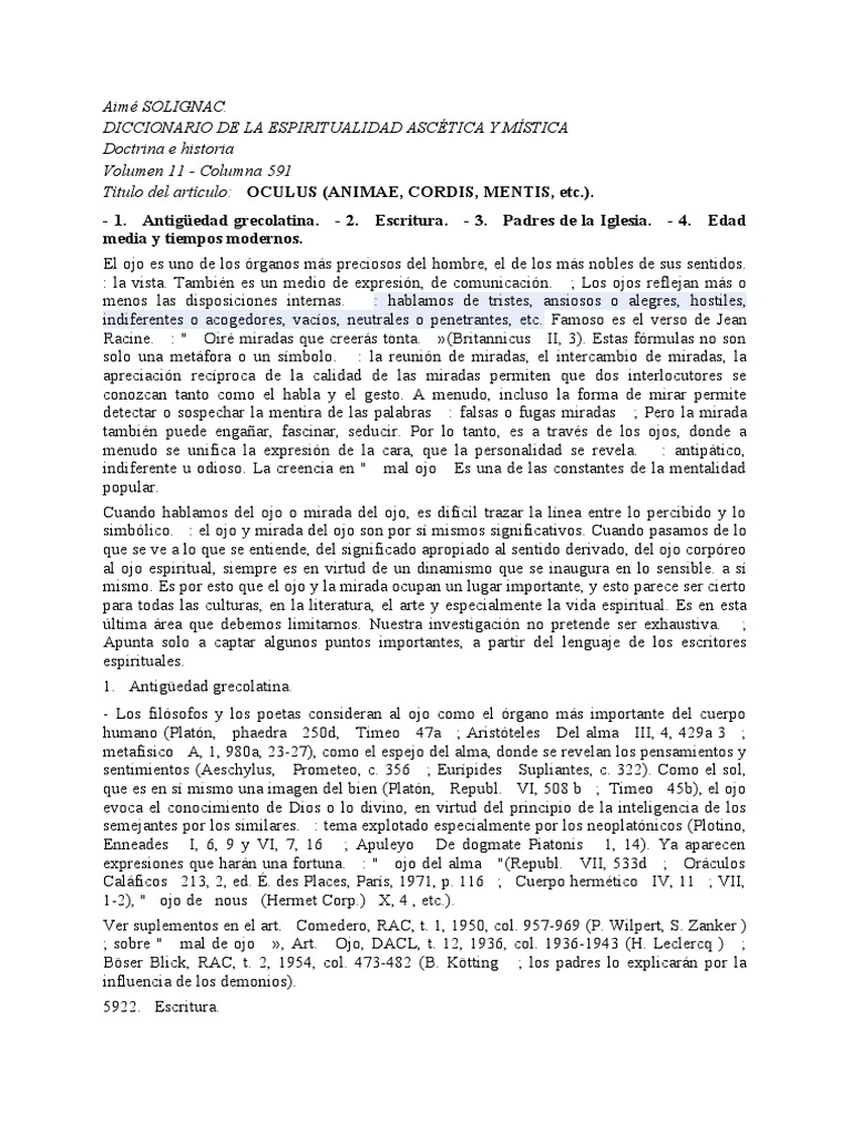 Aimé SOLIGNAC - MIRADA | PDF | Amor | Fe