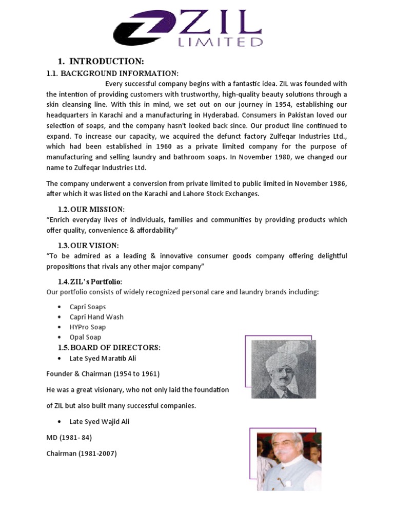 ZIL Limited | PDF | Karachi | Pakistan