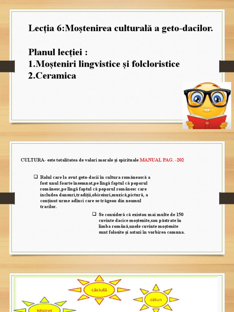6.mostenire Culturala A Geto-Dacilor | PDF