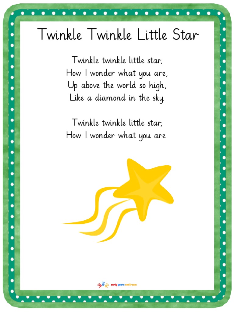 Nursery Rhymes | PDF