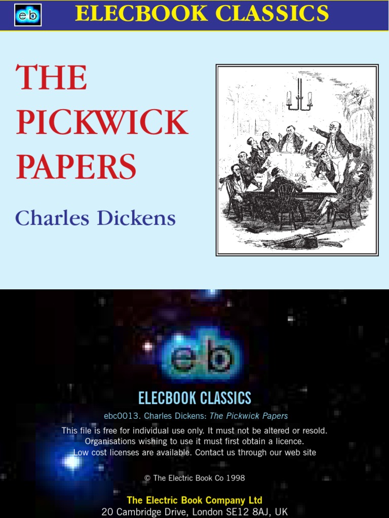 The Pickwick Papers PDF | PDF | The Pickwick Papers