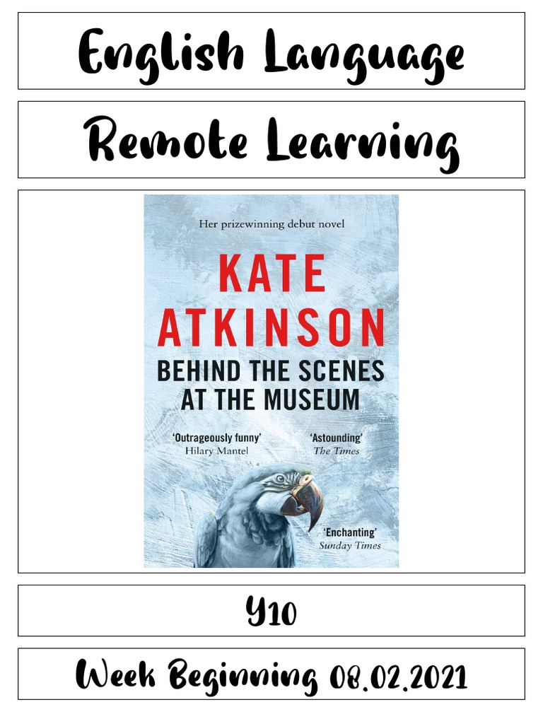 Y10 English Language Remote Learning 08.02.2021 | PDF