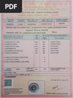 SSLC Marks Card | PDF