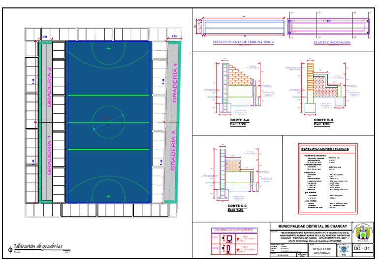 Ubicación de Graderías | PDF