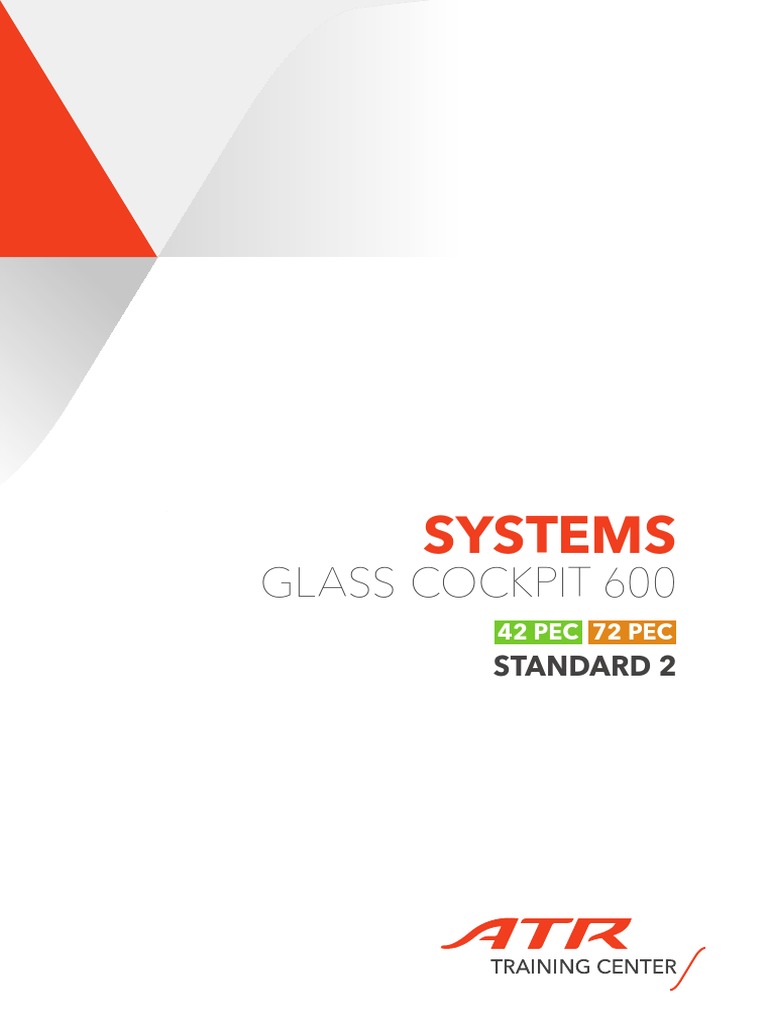 ATR 72-600 Glass Cockpit | PDF | Aircraft Flight Control System | Manufactured Goods
