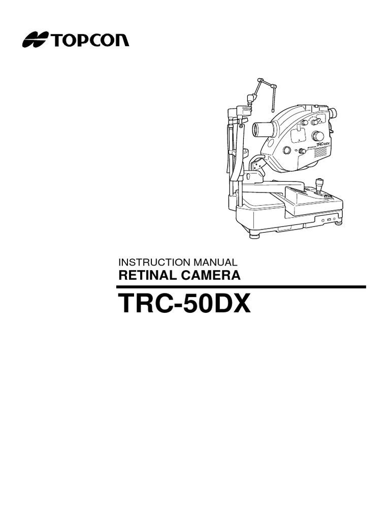 TRC-50DX InstructionManual PDF | PDF