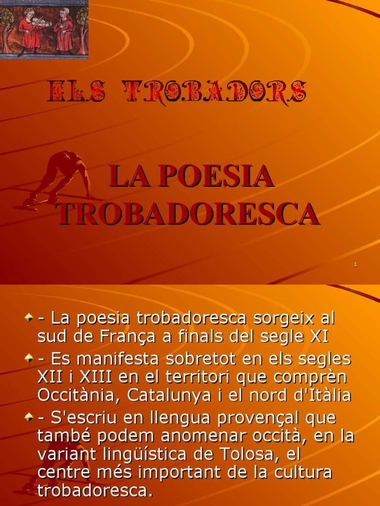 La - Poesia Trobadoresca | PDF