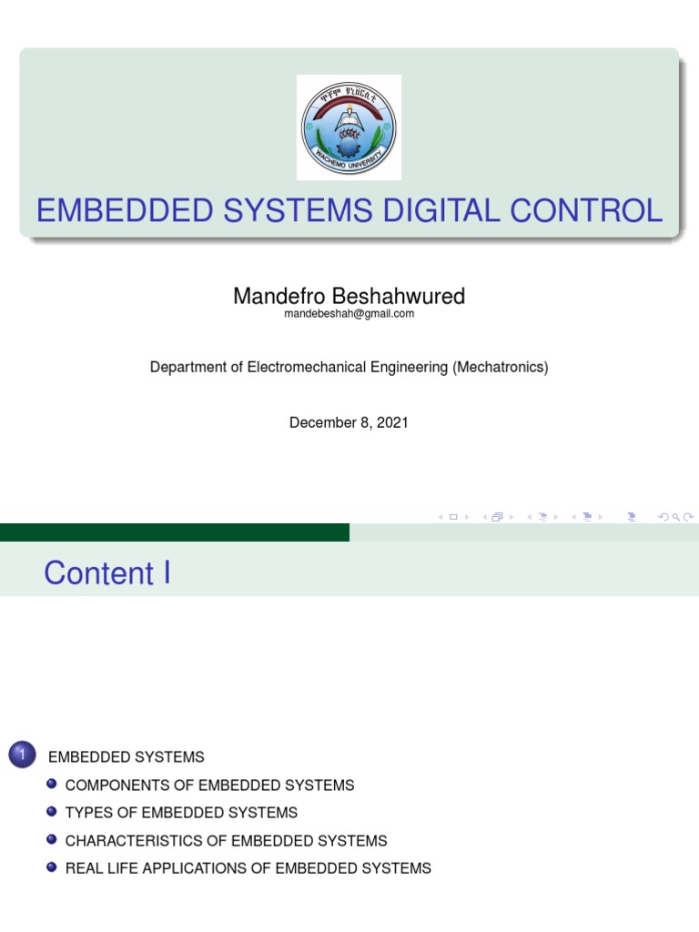 Embedded PDF | PDF | Microcontroller | Embedded System Embedded PDF | PDF | Microcontroller | Embedded System