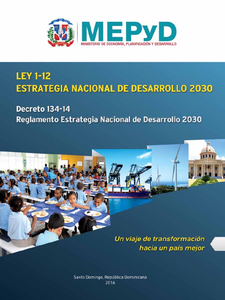 Ley 1-12 y Reglamento 134-14 END 2030 PDF | PDF | Planificación ...