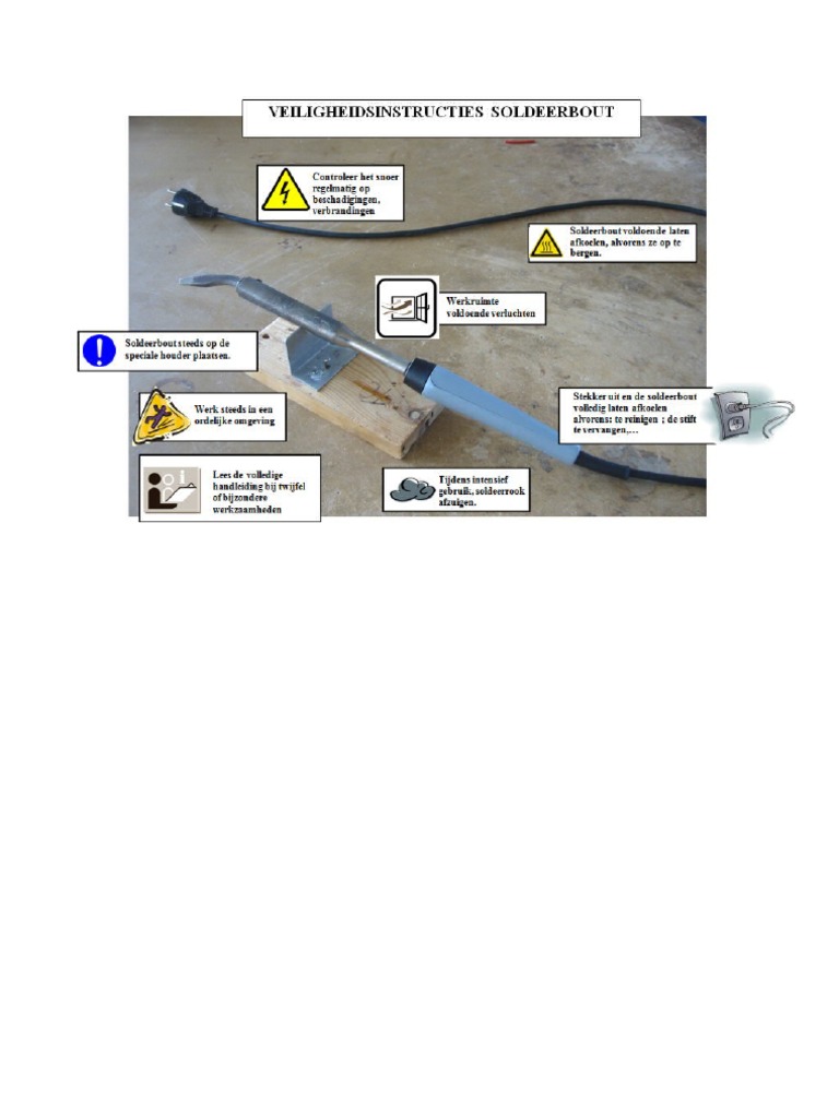 Instructiekaart Soldeerbout | PDF