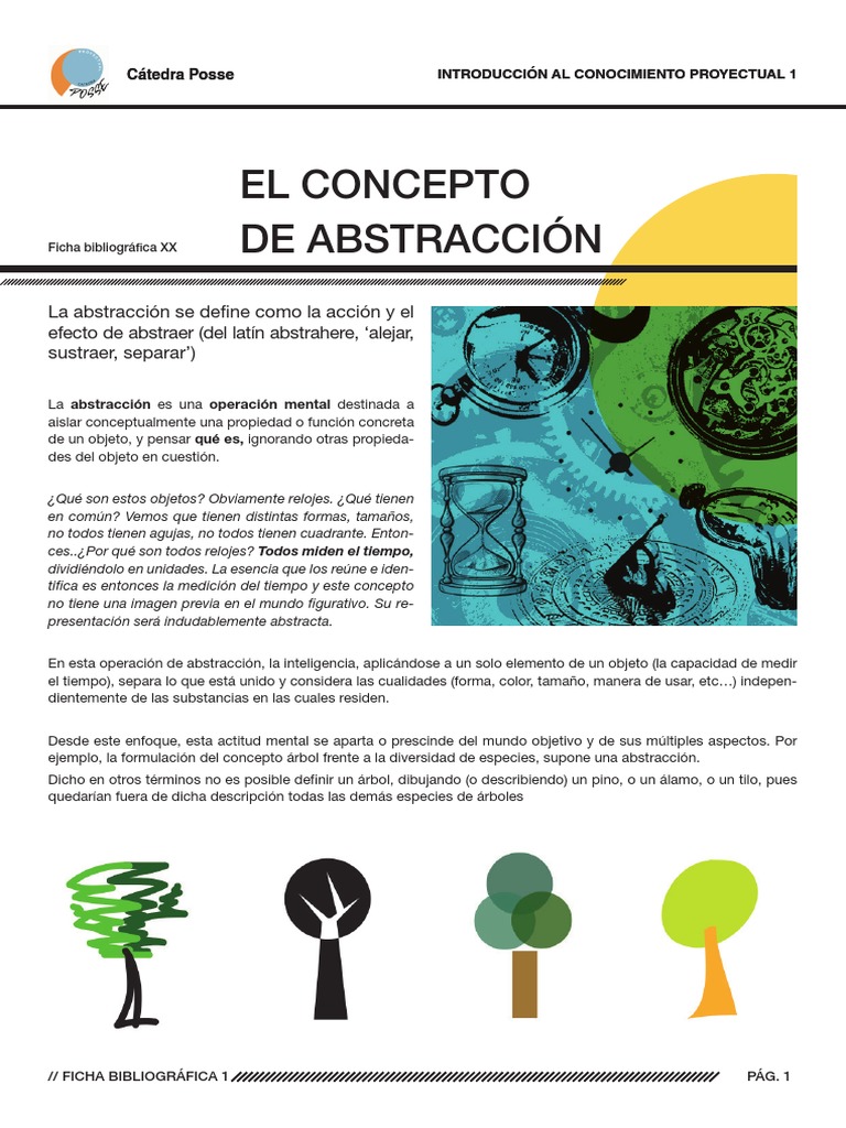 El Concepto de Abstraccion | PDF | Abstracción | Arte abstracto