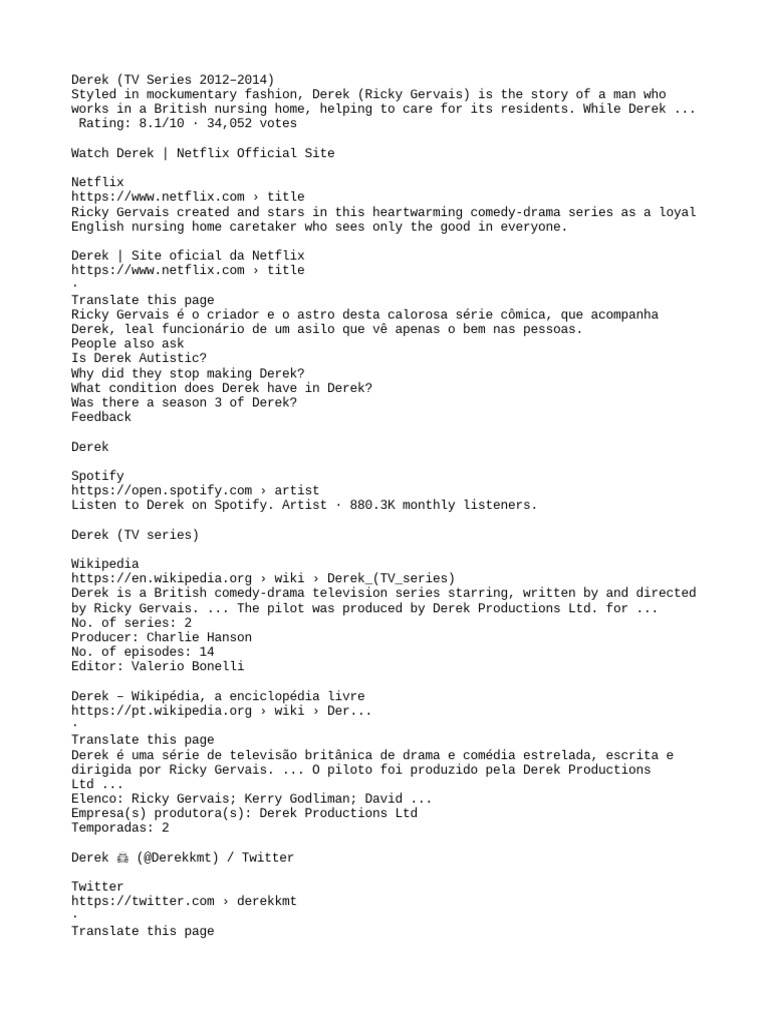 Derek Research | PDF