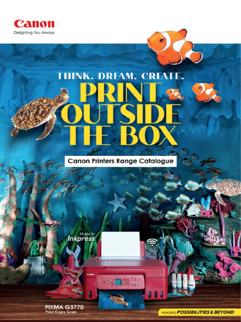 Canon Printers Range Catalogue - April 2023 | PDF | Printer (Computing) | Image Scanner