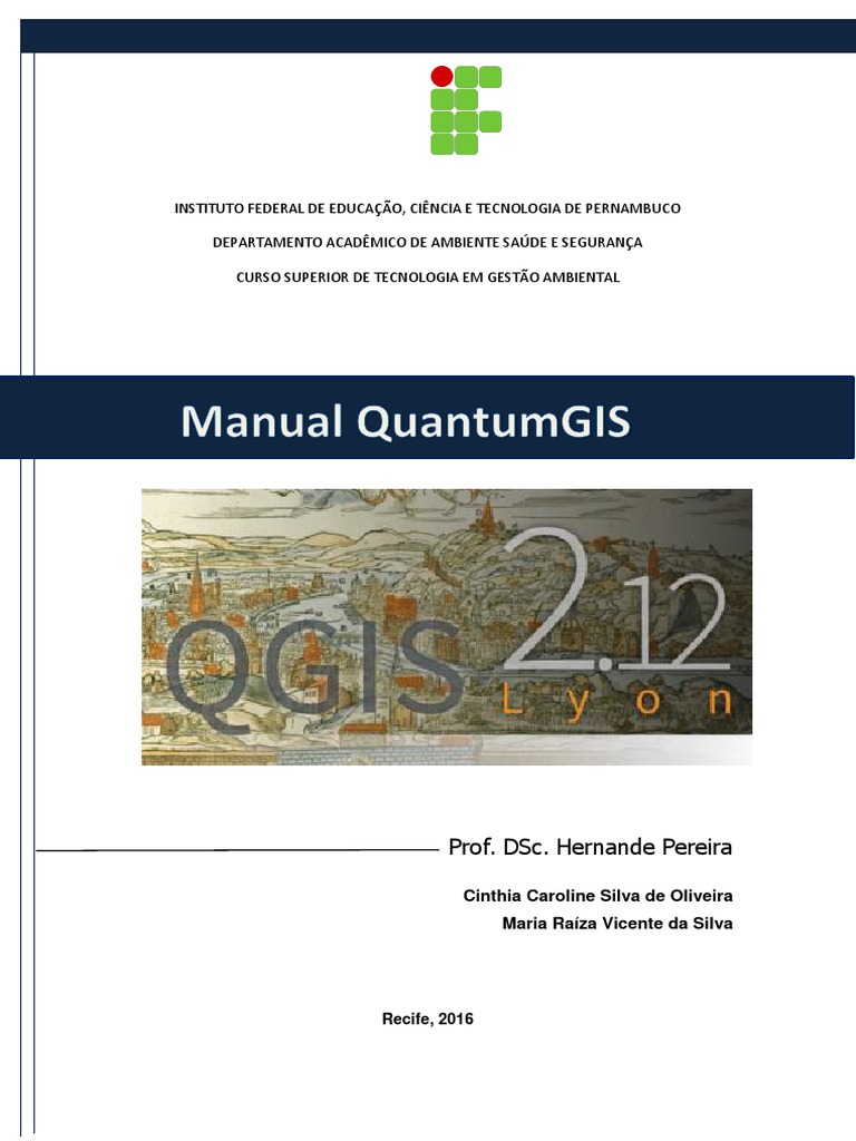 Manual de Uso do Quantum GIS | PDF | Sistema de informações geográficas ...