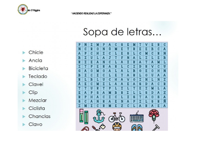Sopa de Letras CL-CR | PDF