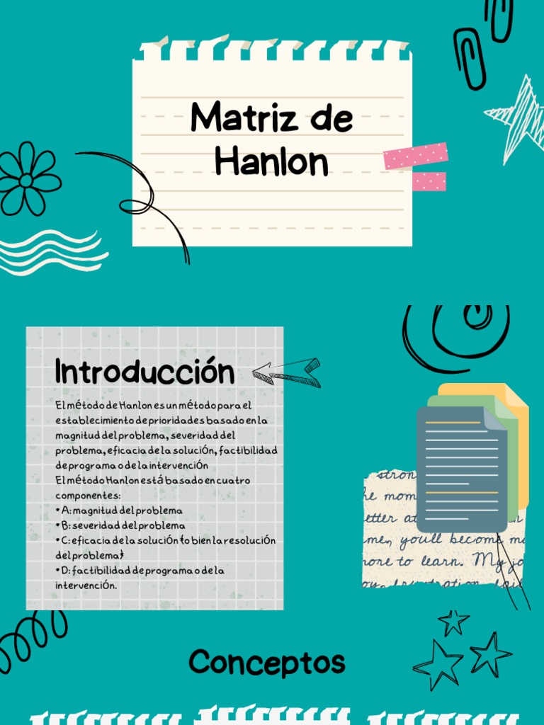 Matriz de Hanlon PDF | PDF