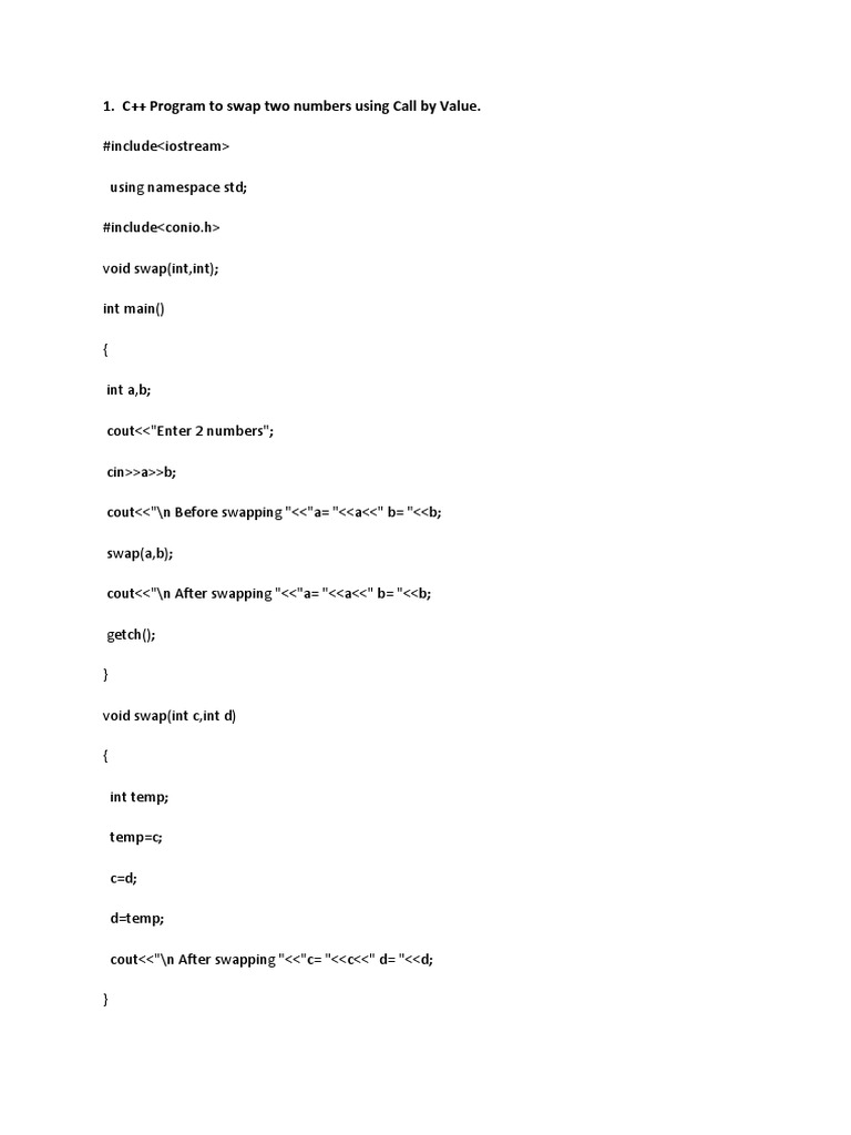 Example Programs 3 Function Overloading | PDF | Theory Of Computation | Computer Data