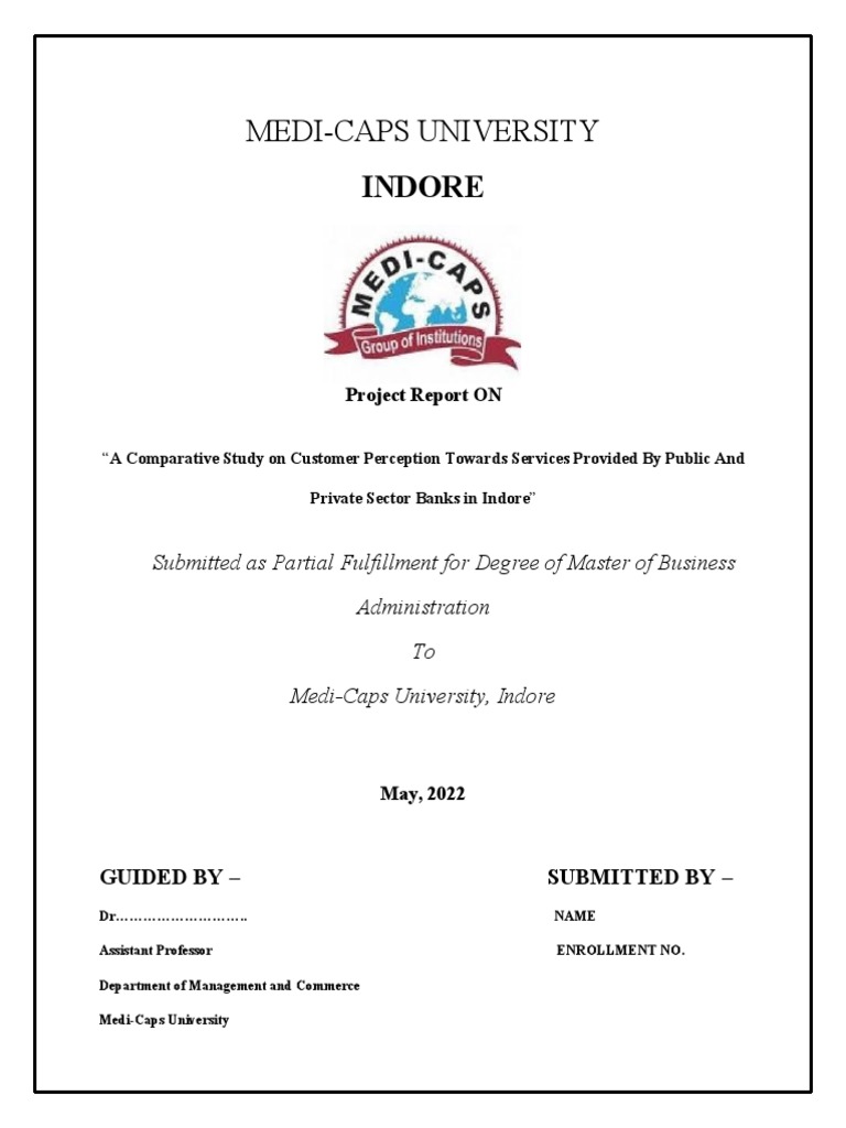 Medi-Caps University: Indore | PDF | Banks | Reserve Bank Of India