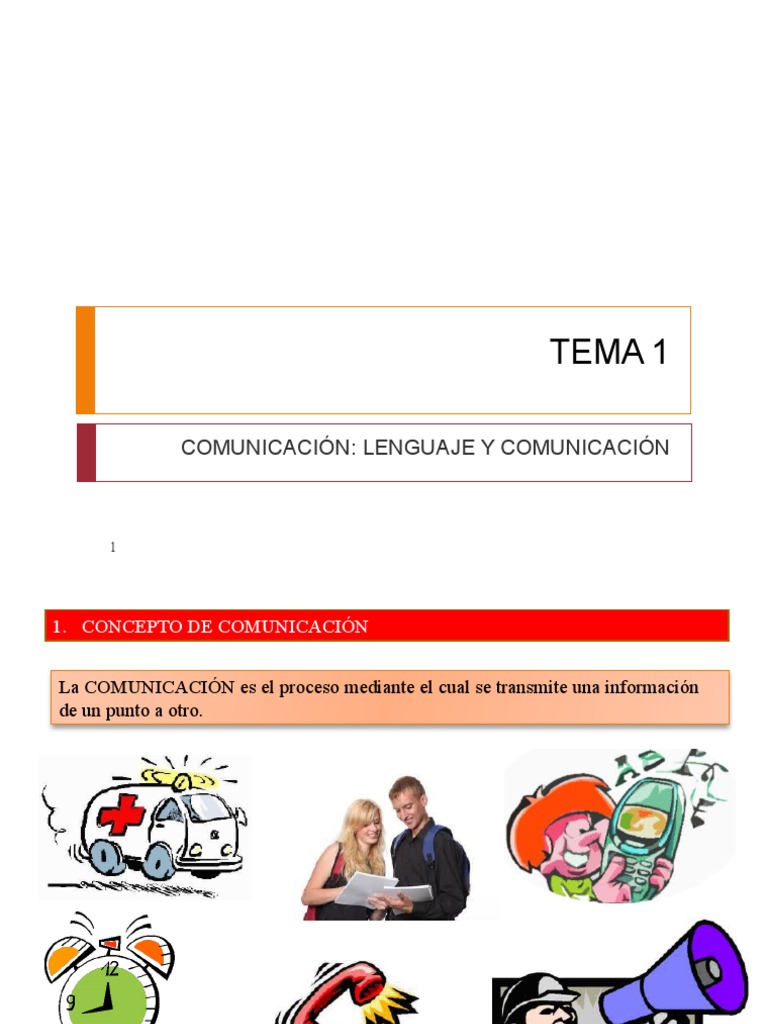 Comunicación 1 Eso | PDF | Comunicación | Comunicación no verbal
