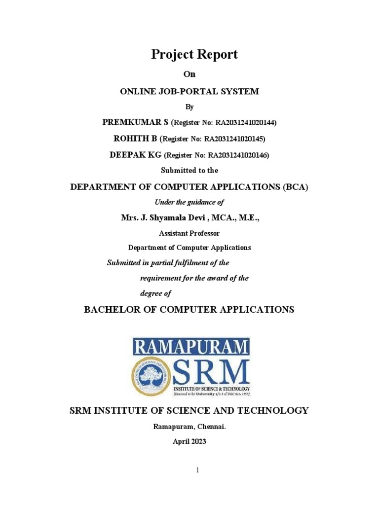 Project Report Document FINAL REPORT | PDF | Databases | World Wide Web