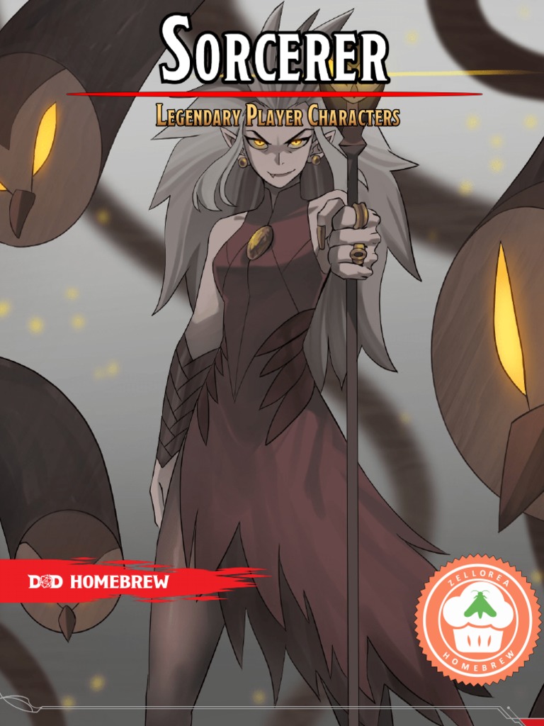 Legendary Sorcerer Class Overview | PDF | Dungeons & Dragons | Gary ...