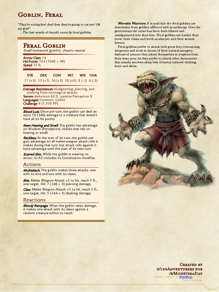 Feral Goblin | PDF