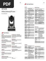 Poly E60 Datasheet | PDF | Camera | Video