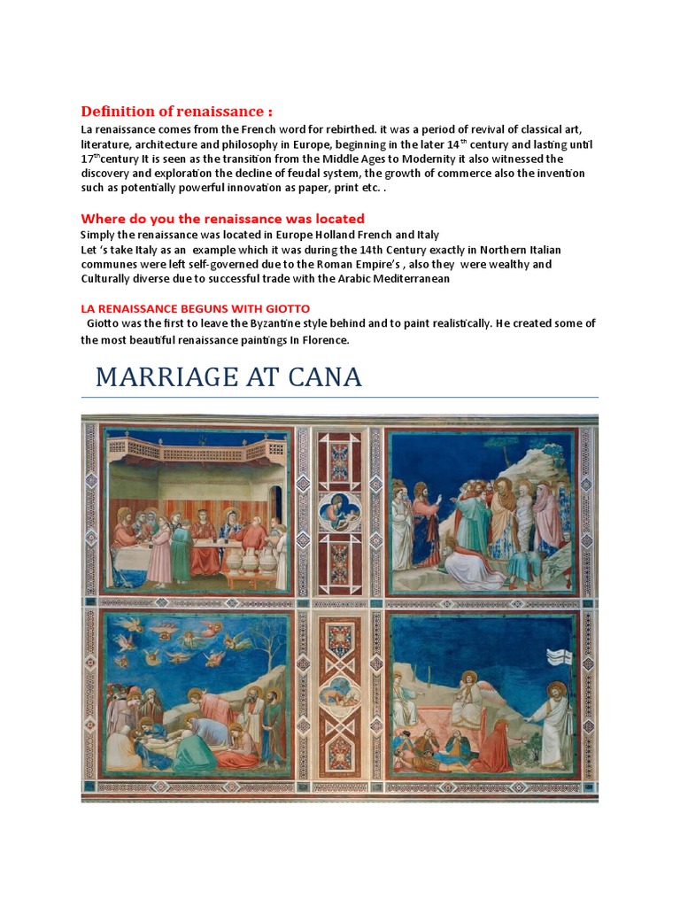 Définition of Renaissance | PDF