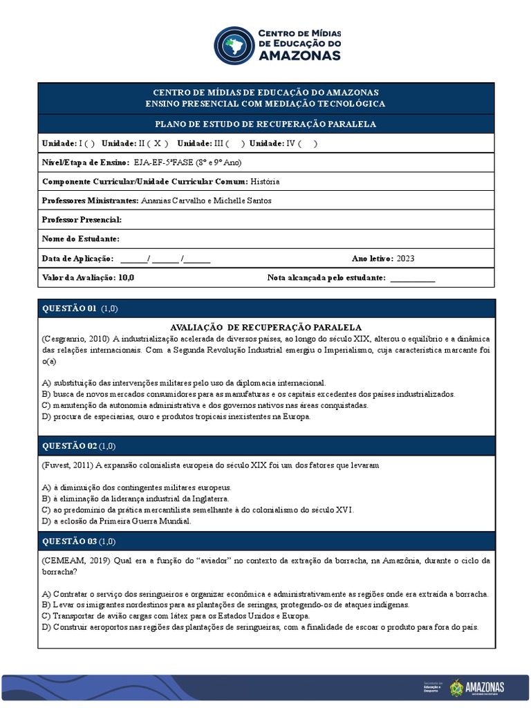 Perp His Ii | PDF | Imperialismo