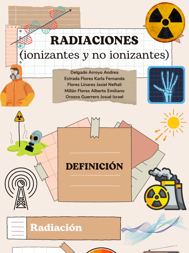 Radiaciones (Ionizante y No Ionizante) PDF | PDF | Radiación ionizante | Desintegración radioactiva