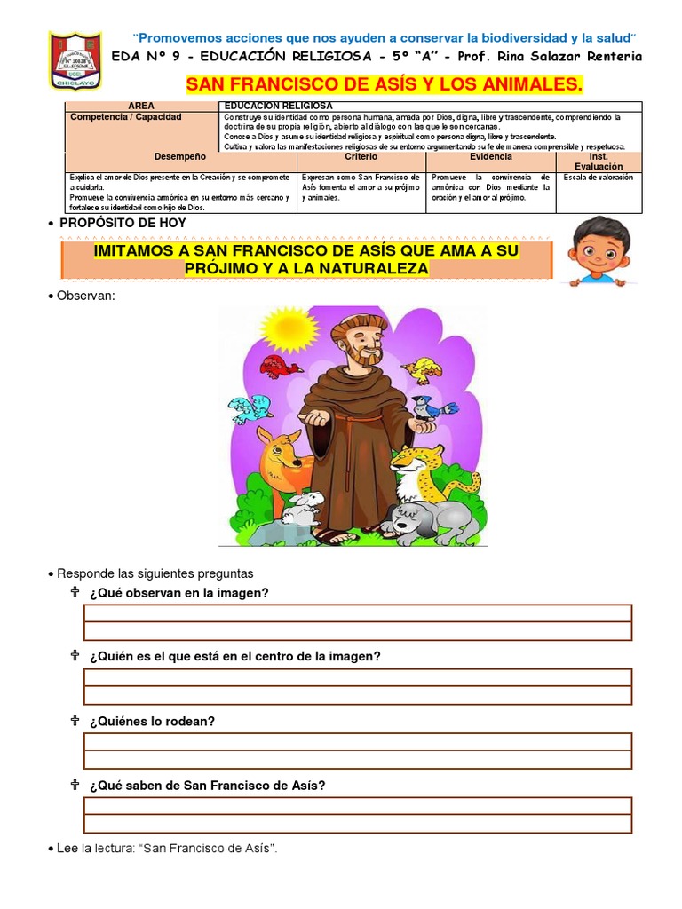 San Francisco | PDF | Francisco de Asís | Amor