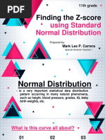 Z-Score Worksheet Solutions | PDF | Standard Score | Percentile