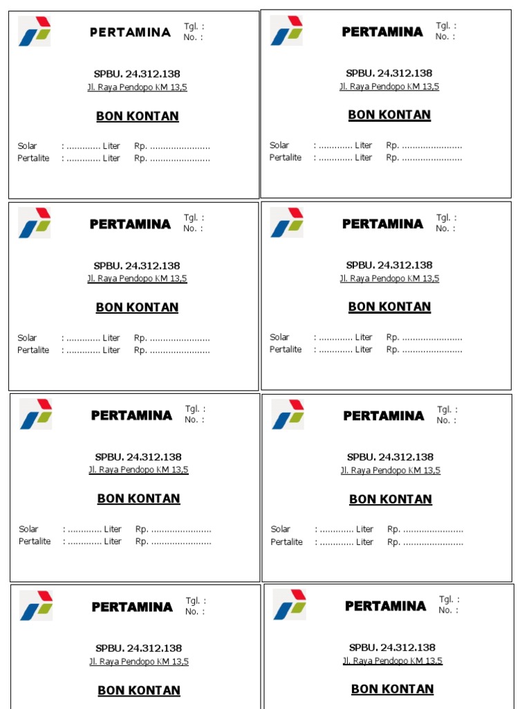 Nota Pertamina | PDF