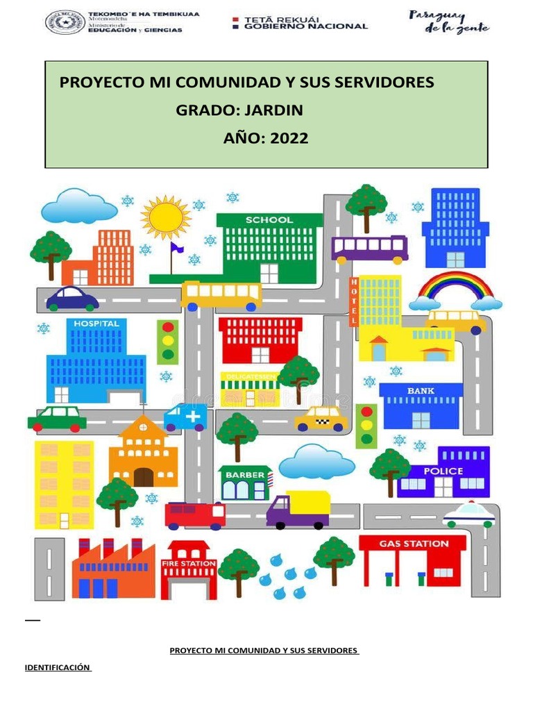 Proyecto "Mi Comunidad y Sus Servidores" | PDF | Educación de la ...