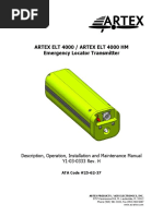 ELT 1000 Manual Y1-03-0259AA | PDF | Electromagnetic Interference | Radio