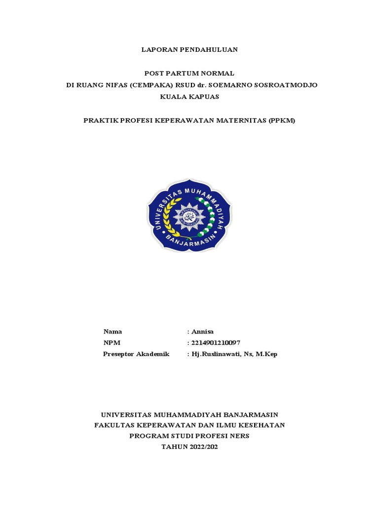 LP Post Partum Normal | PDF
