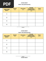 M249 Qualification Scorecard Guide | PDF