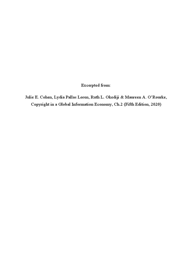 U.S. Copyright Law Evolution | PDF | Copyright | Trips Agreement