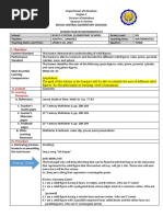 7E'S DLP in Math | PDF | Shape | Lesson Plan