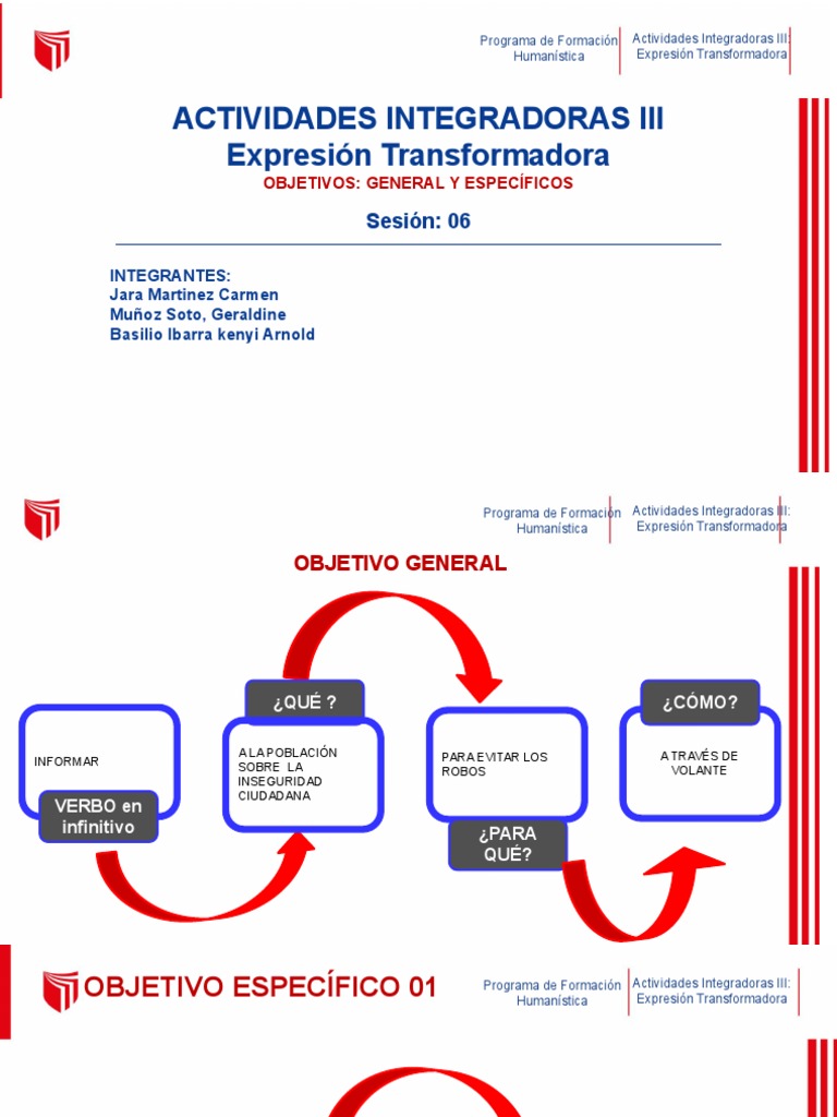 Esquema para Objetivos | PDF