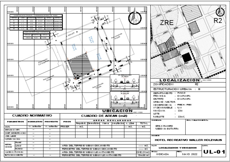 Coordenadas UTM de varios puntos en el sistema de referencia WGS84 | PDF