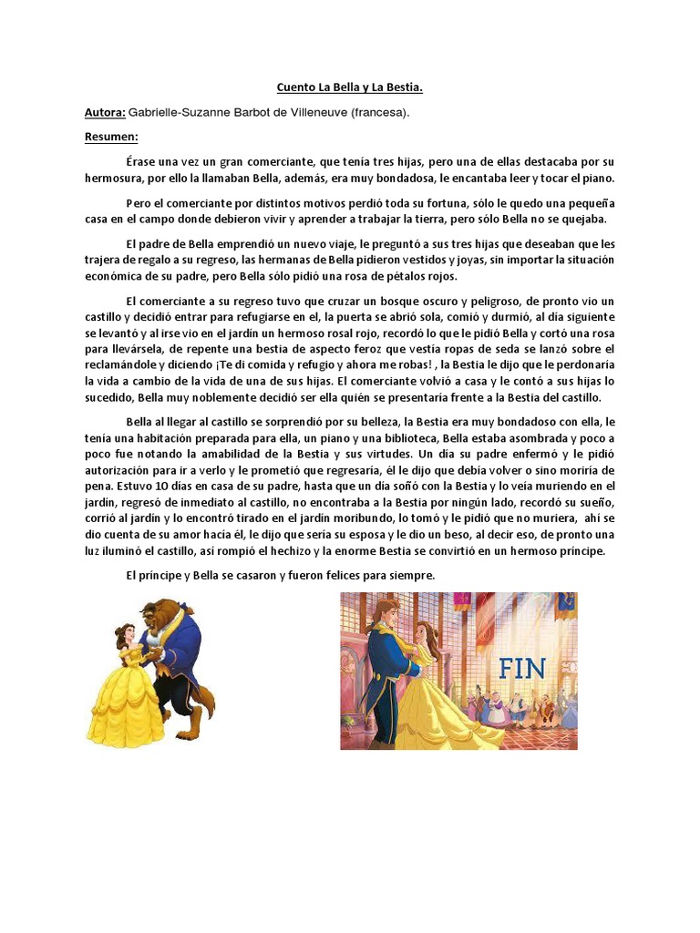 La Bella y La Bestia..pdf | PDF