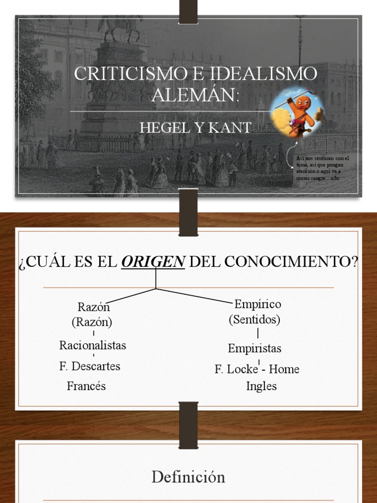 Criticismo e Idealismo: Hegel y Kant | PDF | Filosofía