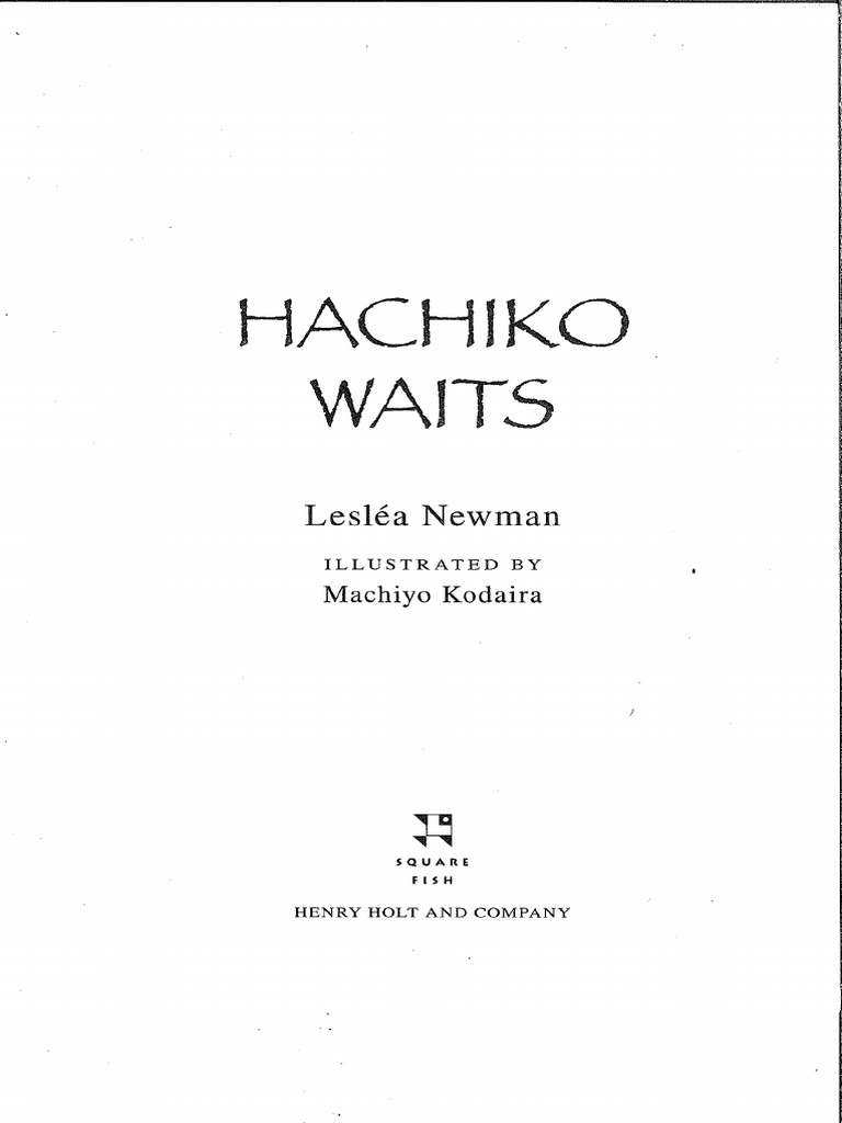 Hachiko Waits (Original) | PDF
