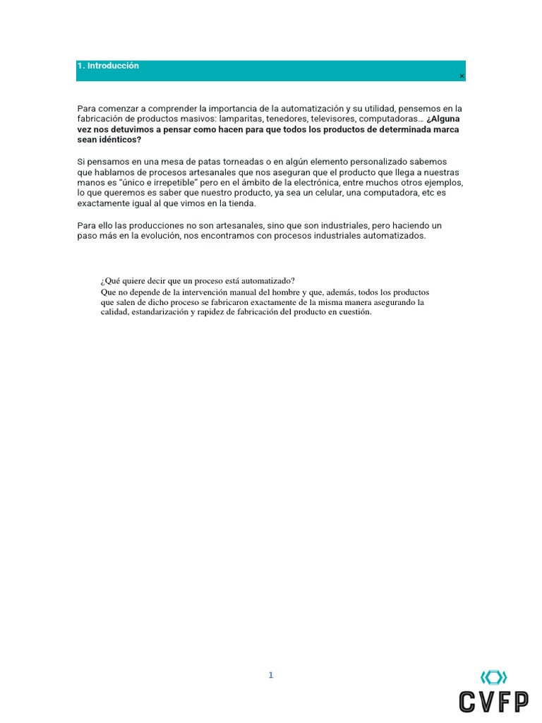 BLOQUE 1 - Programación en Python, Robótica y Automatización | PDF ...