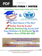 Basic Mathematics Form One Notes 2025 by MR. ELIAMANI CHALIGHA | PDF ...