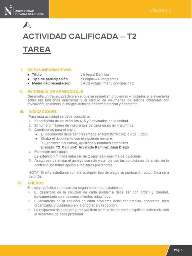 Math 1202 T2 | PDF | Integral