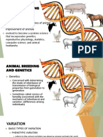 Principle of Animal Breeding | PDF | Genetics | Ploidy