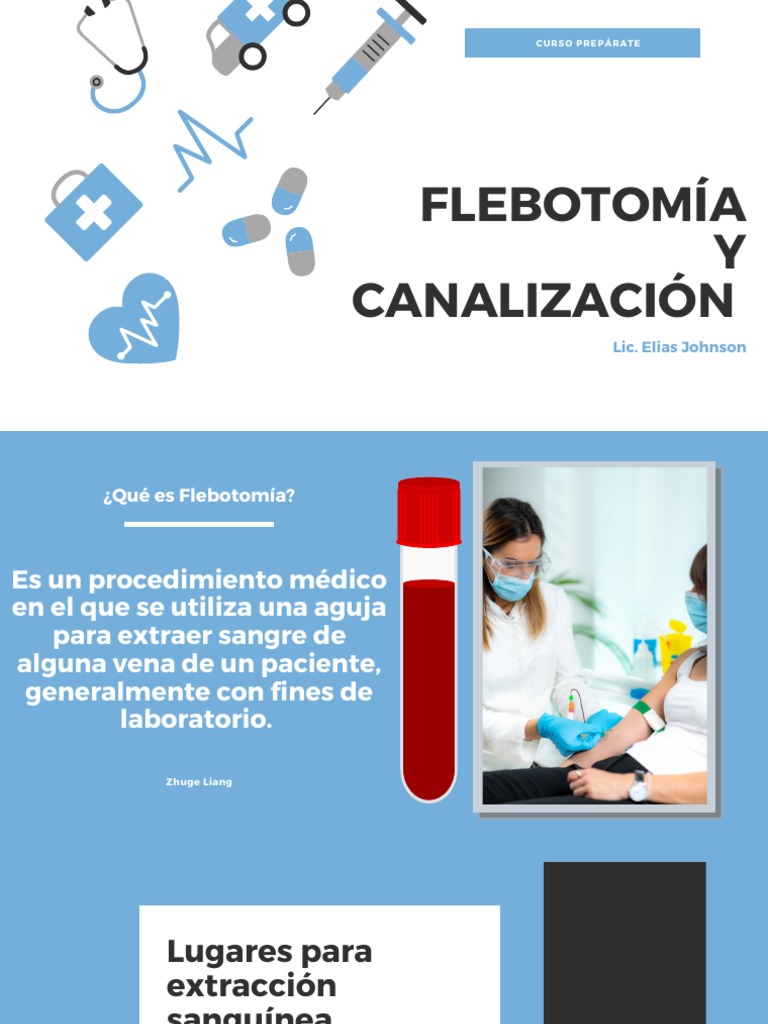 Flebotomía y Canalización | PDF